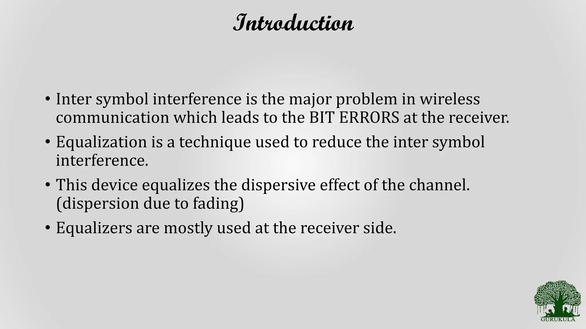 4.5 equalizers and its types | PDF
