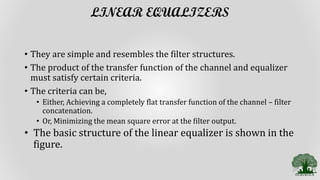 4.5 equalizers and its types | PDF