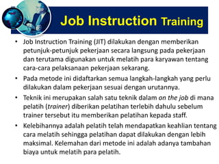 Materi Training_Beberapa Metode OJT | PPTX