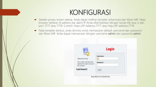 4. langkah langkah install kloxo | PPT