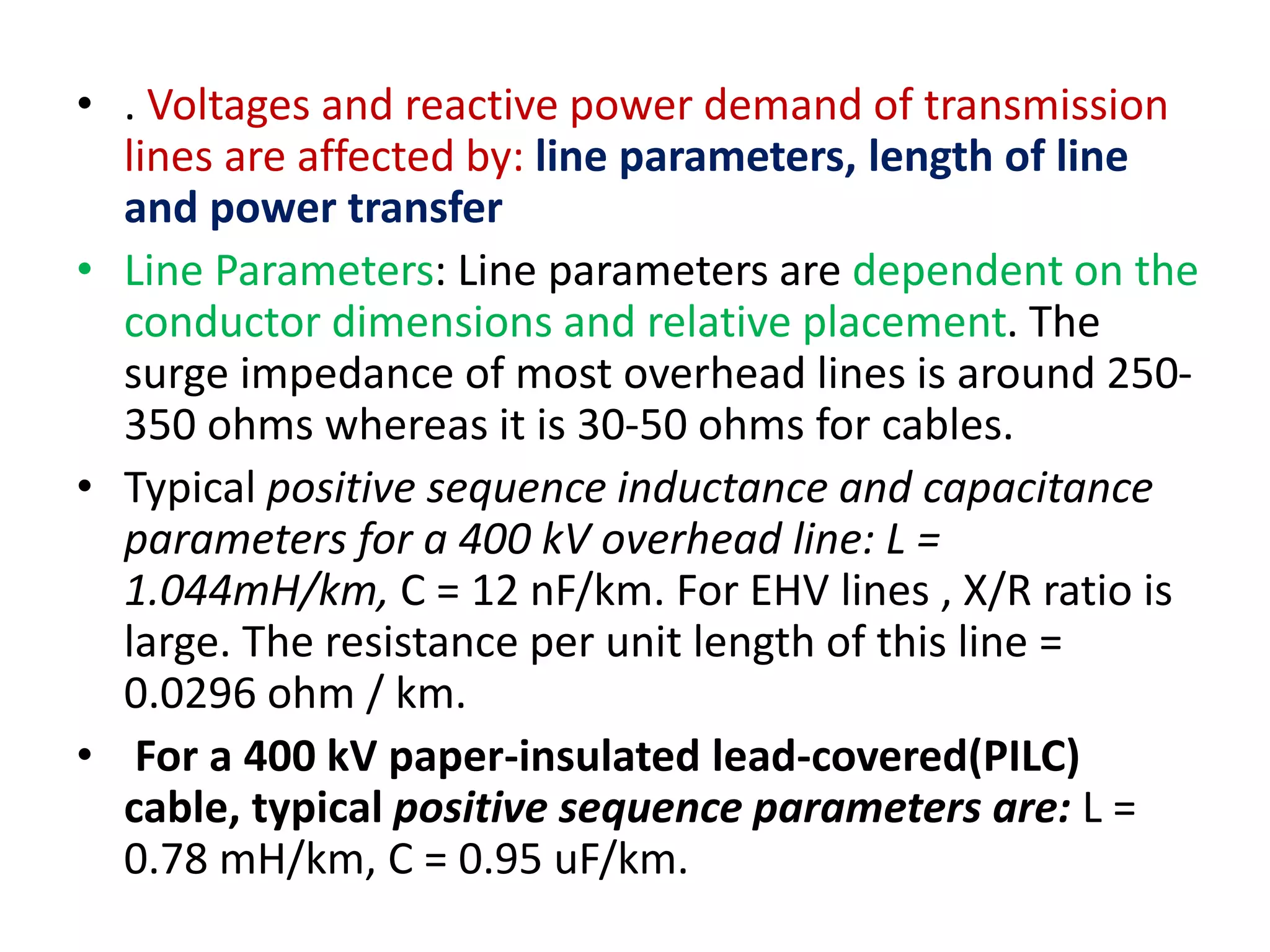 Transmission Line Constraints | PPT Transmission Line Constraints | PPT