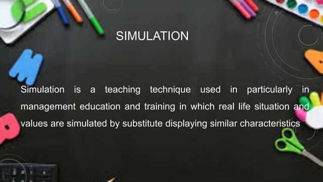 Methods Of Teaching Part 6 Self Instructional Module Sim Simulation
