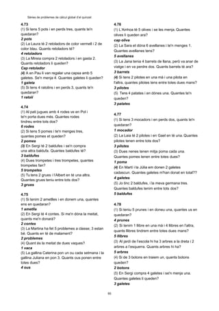 PROBLEMES QUINZET-SÈRIE 4 | PDF