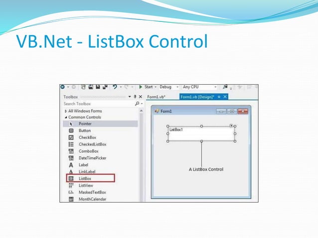 4. listbox | PPTX | Computing | Technology & Computing