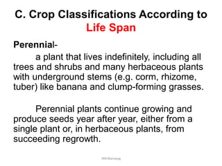 Classification of Agricultural Crops | PDF