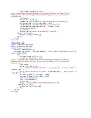 DOT NET LAB PROGRAM PERIYAR UNIVERSITY | PDF