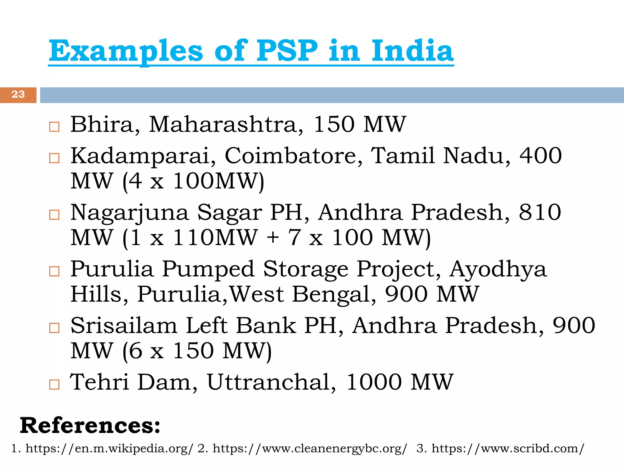 Run of River and Pumped Storage Plants | PDF