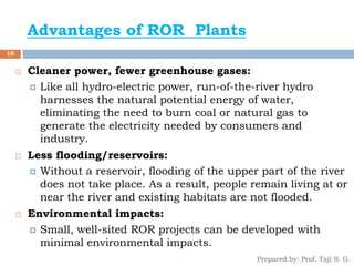 Run of River and Pumped Storage Plants | PDF
