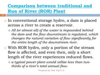 Run of River and Pumped Storage Plants | PDF