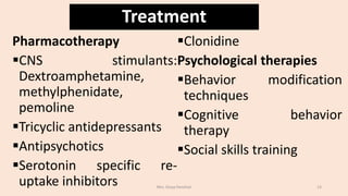 ATTENTION DEFICIT HYPERACTIVITY DISORDER | PPT