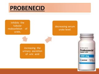 4.2 drugs in gout and RA | PDF