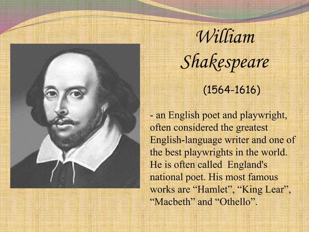 FAMOUS BRITISH WRITERS | PPTX