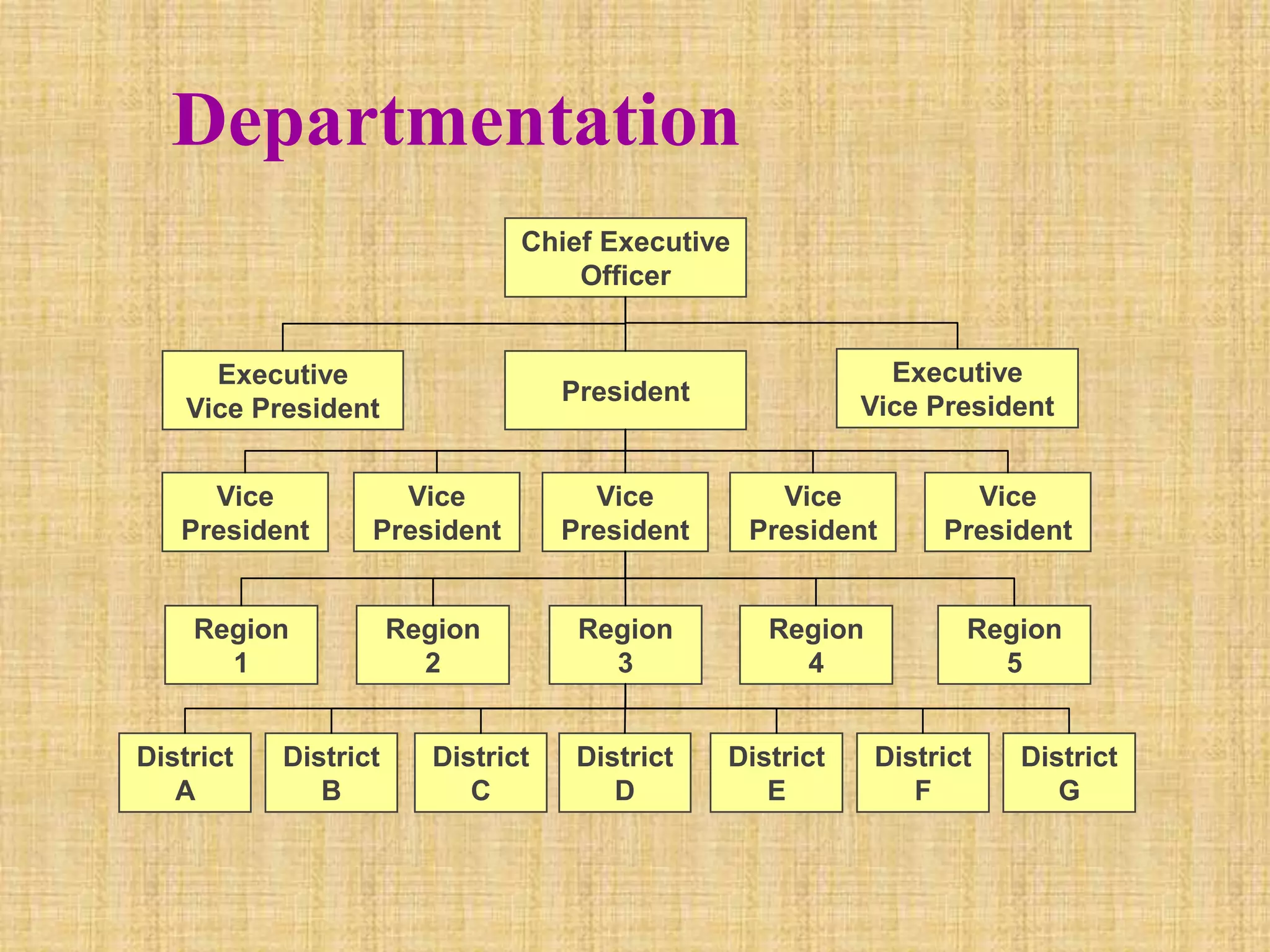 Organizing and Departmentalization | PPT