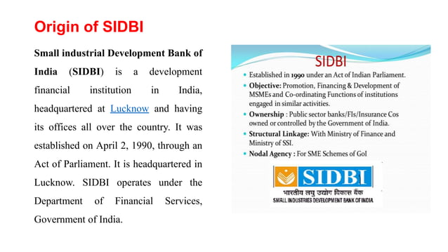 SIDBI | PPT