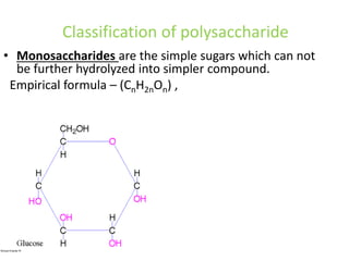 Compositional analysis of Polysaccharide by kk sahu sir | PPT