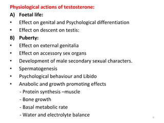TESTOSTERONE | PPTX