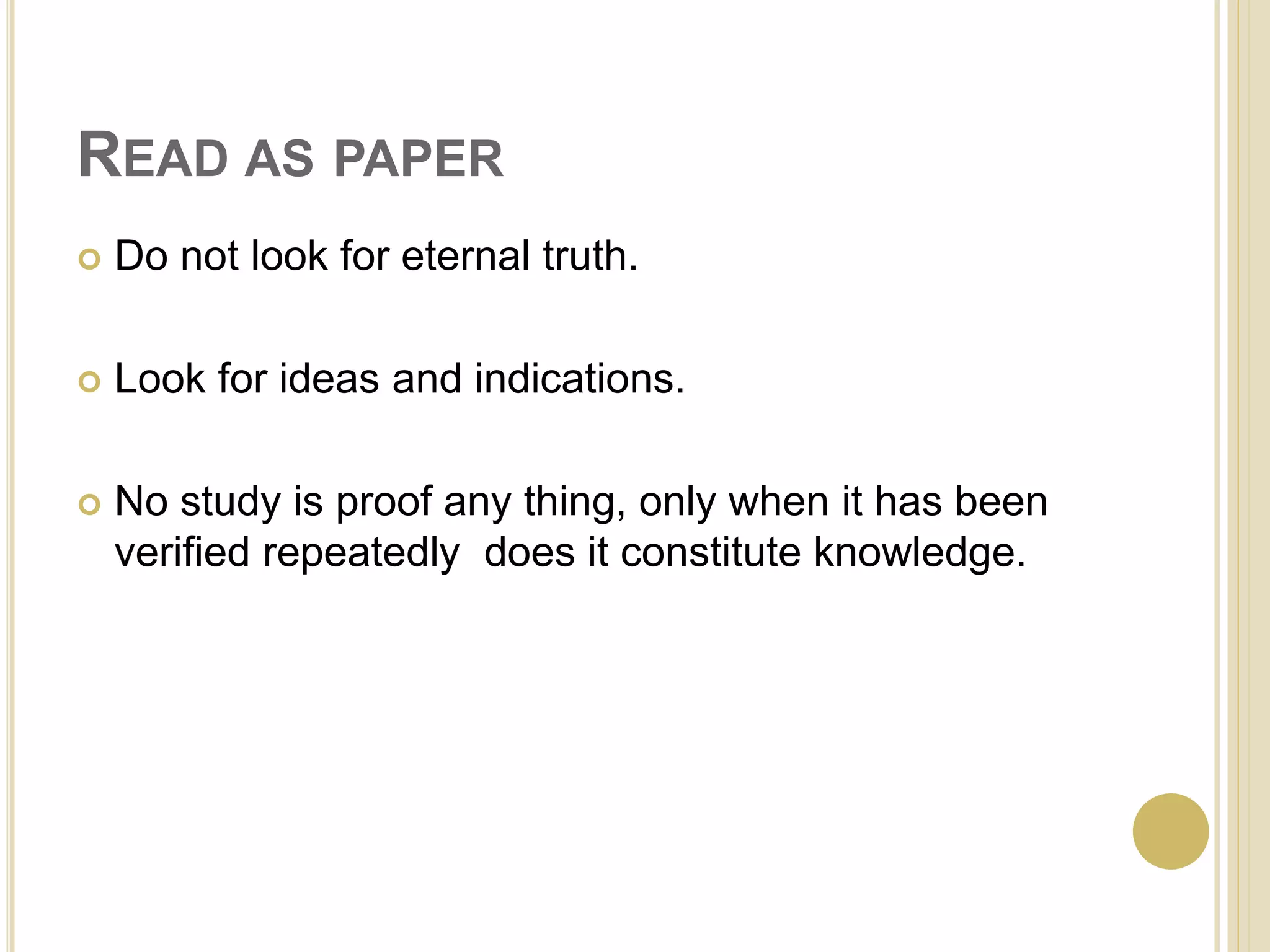 reading research paper | PPTX