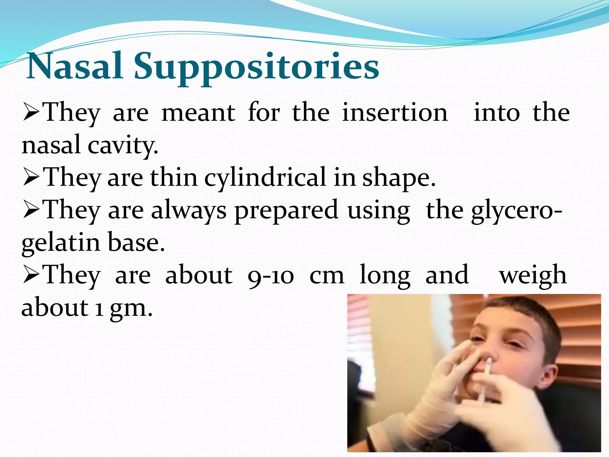 suppositories | PPTX