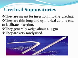 suppositories | PPTX