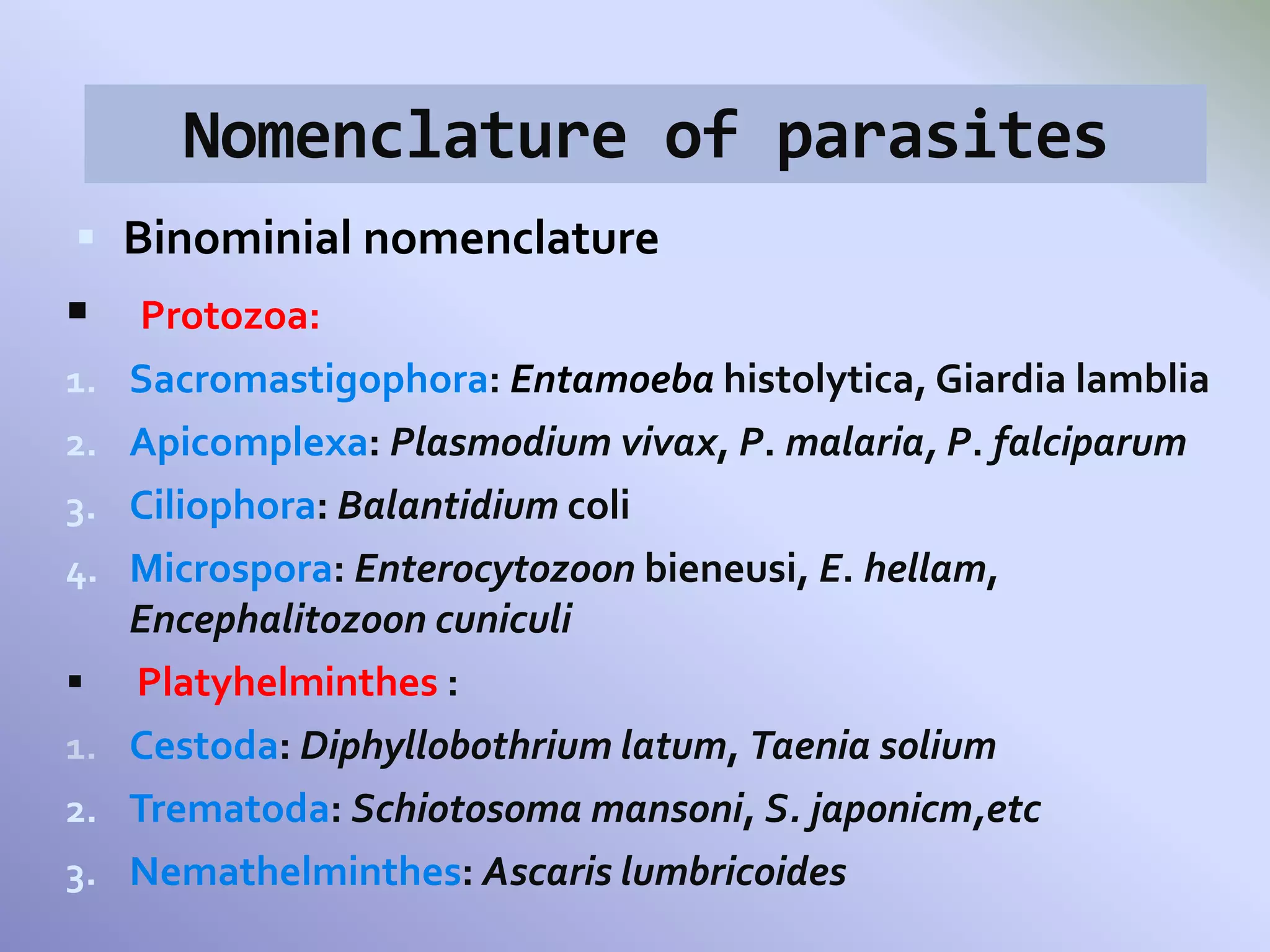 Medical Parasitology Laboratory | PPTX