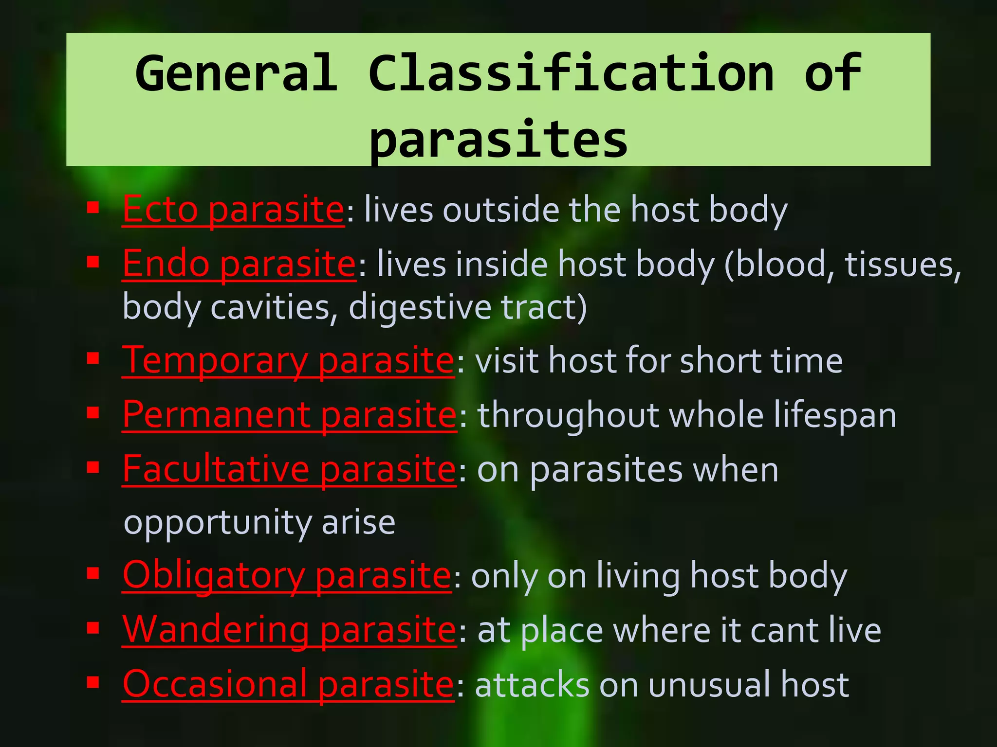 Medical Parasitology Laboratory | PPTX