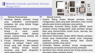 Penilaian Kinerja | PPT