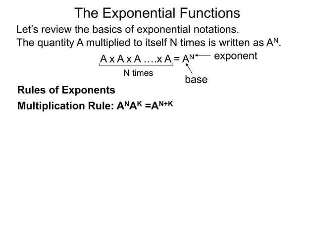 4.2 exponential function and compound interest | PPT
