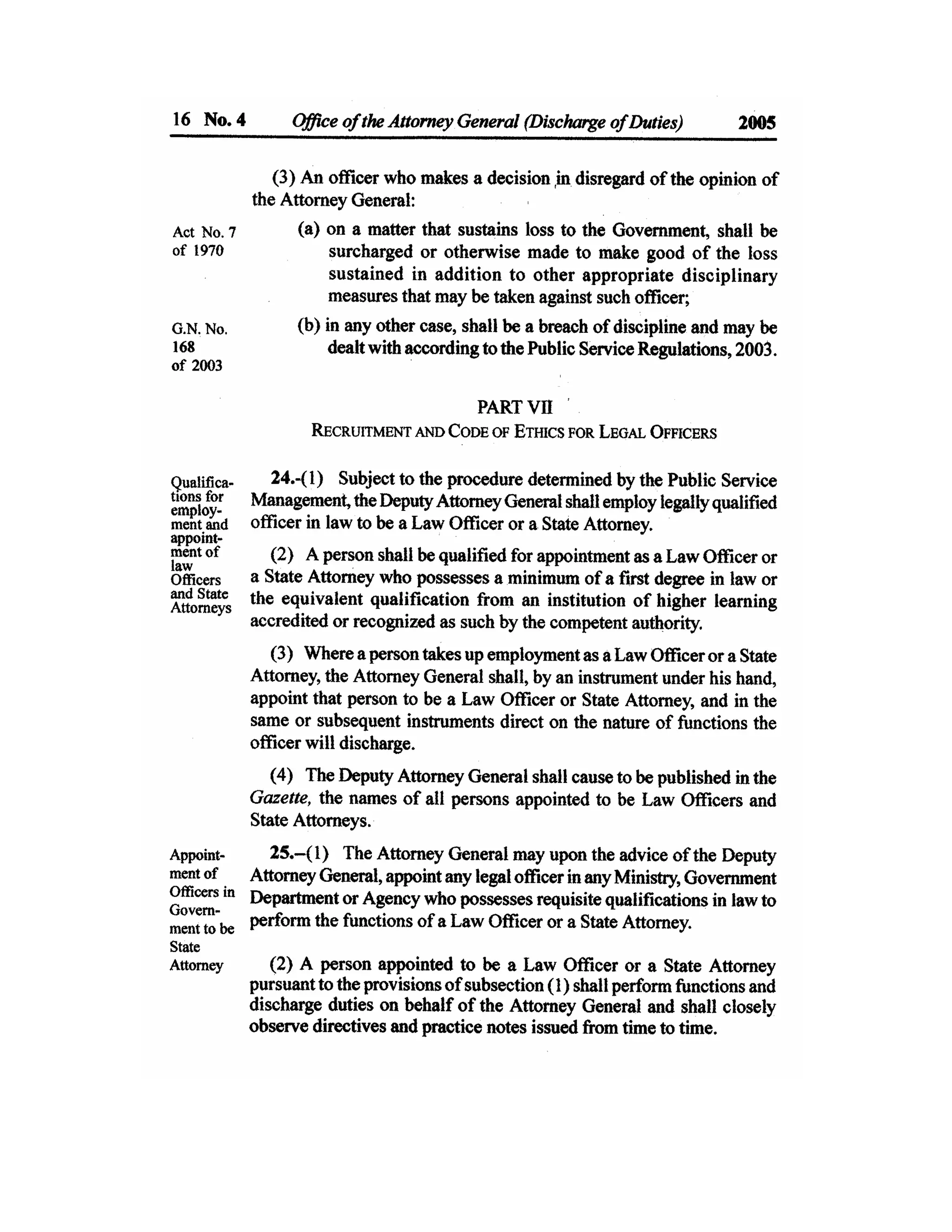 The office of attorney general (discharge of duties) | PDF