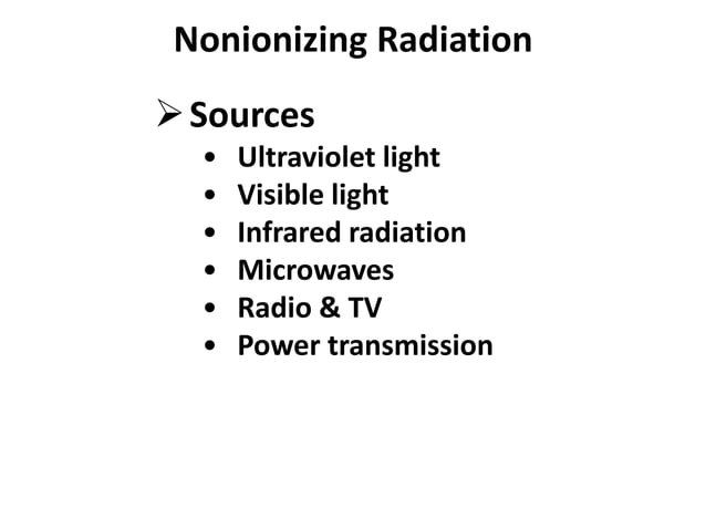 introduction to radiation | PPTX | Physics | Science