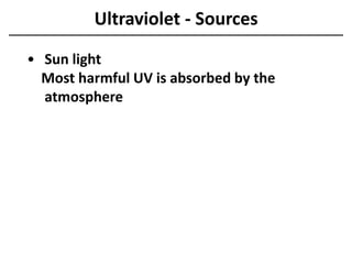 introduction to radiation | PPTX
