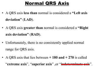 4. ecg basics rate and axis | PPTX | Heart and Cardiovascular Diseases ...
