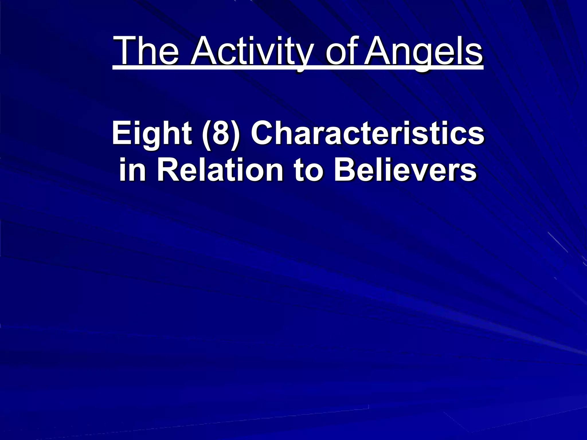 Angelology: Lecture-4 | PPTX