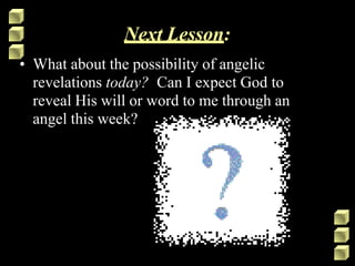 Angelology: Lecture-4 | PPTX