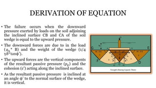 TERZAGHI’S BEARING CAPACITY THEORY | PDF