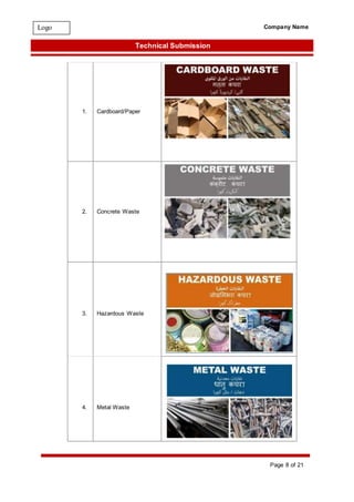 HSE construction waste management plan | DOCX