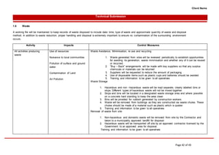 HSE construction environment management plan | DOCX