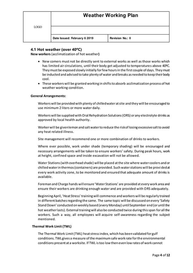 HSE Weather working plan | DOCX | Weather | Science
