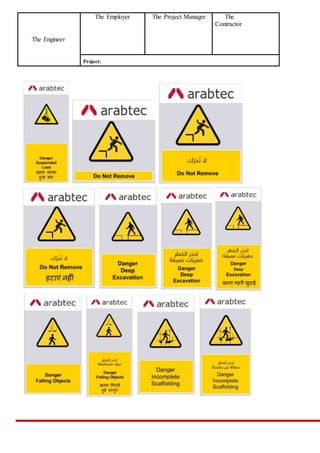 HSE MANDATORY SIGNAGE | DOCX