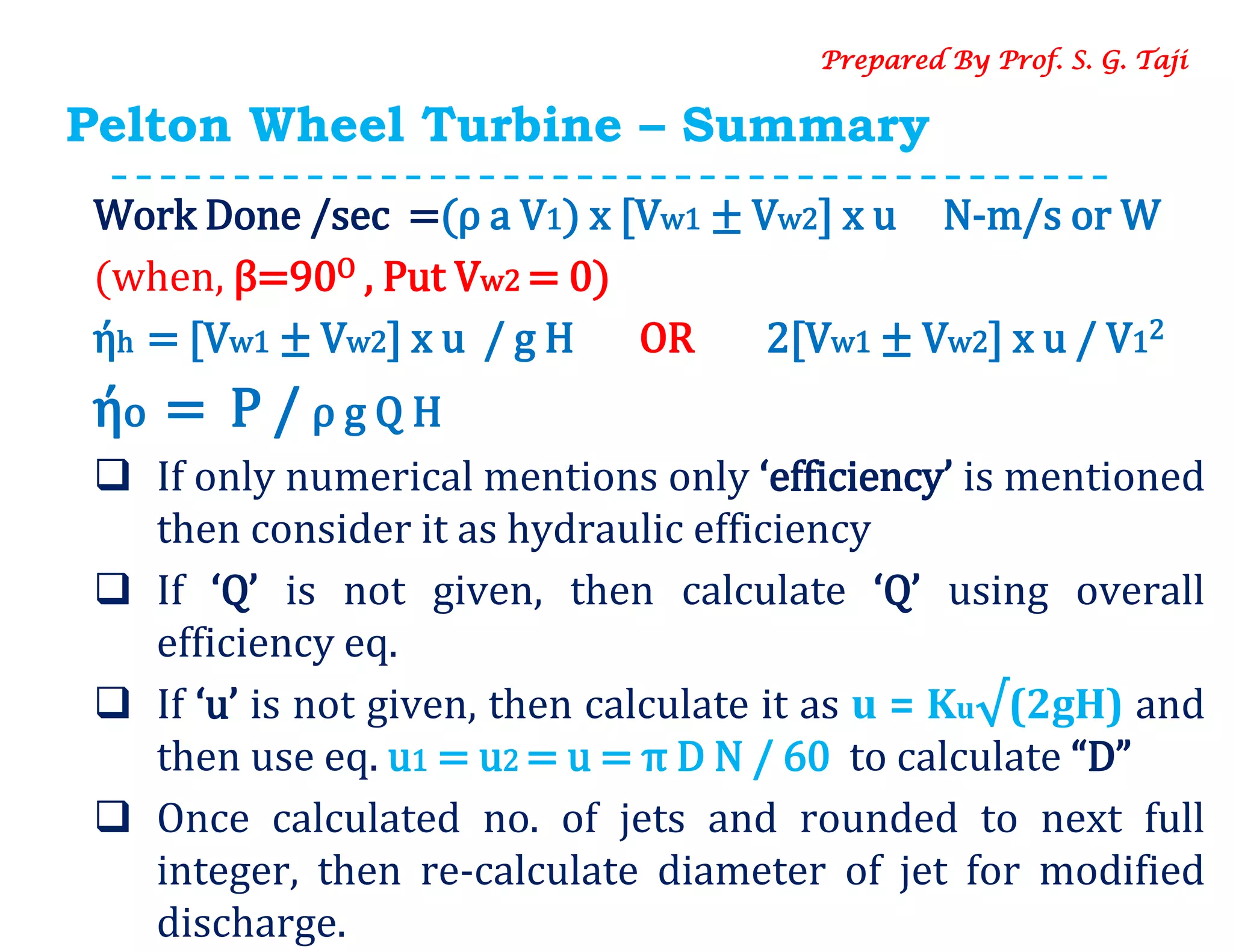 Pelton Wheel Turbine Part 2 | PDF