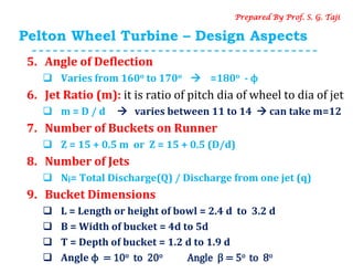 Pelton Wheel Turbine Part 2 | PDF