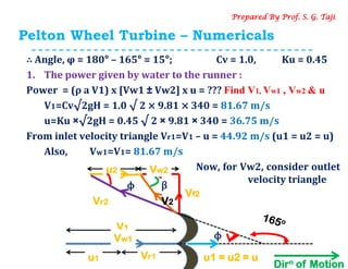 Pelton Wheel Turbine Part 2 | PDF