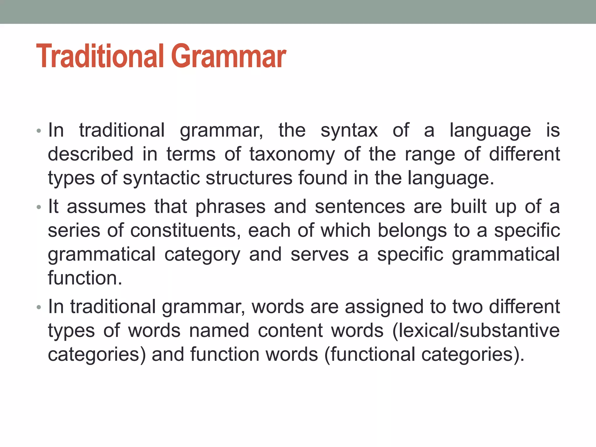 Syntax and grammar | PPTX