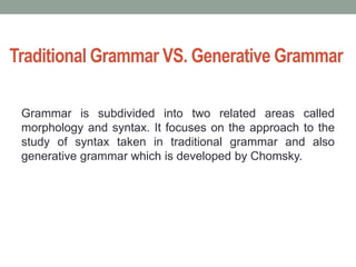 Syntax and grammar | PPTX