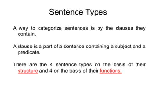 Basic sentence structure | PPT