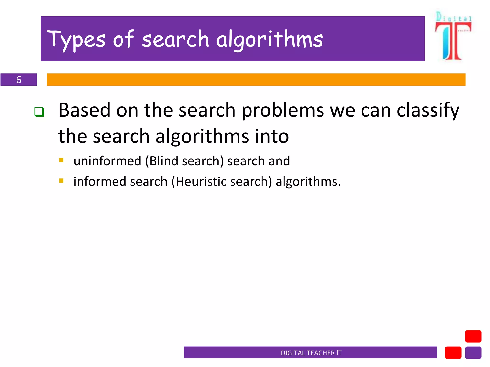 search strategies in artificial intelligence | PPTX
