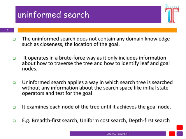 search strategies in artificial intelligence | PPTX