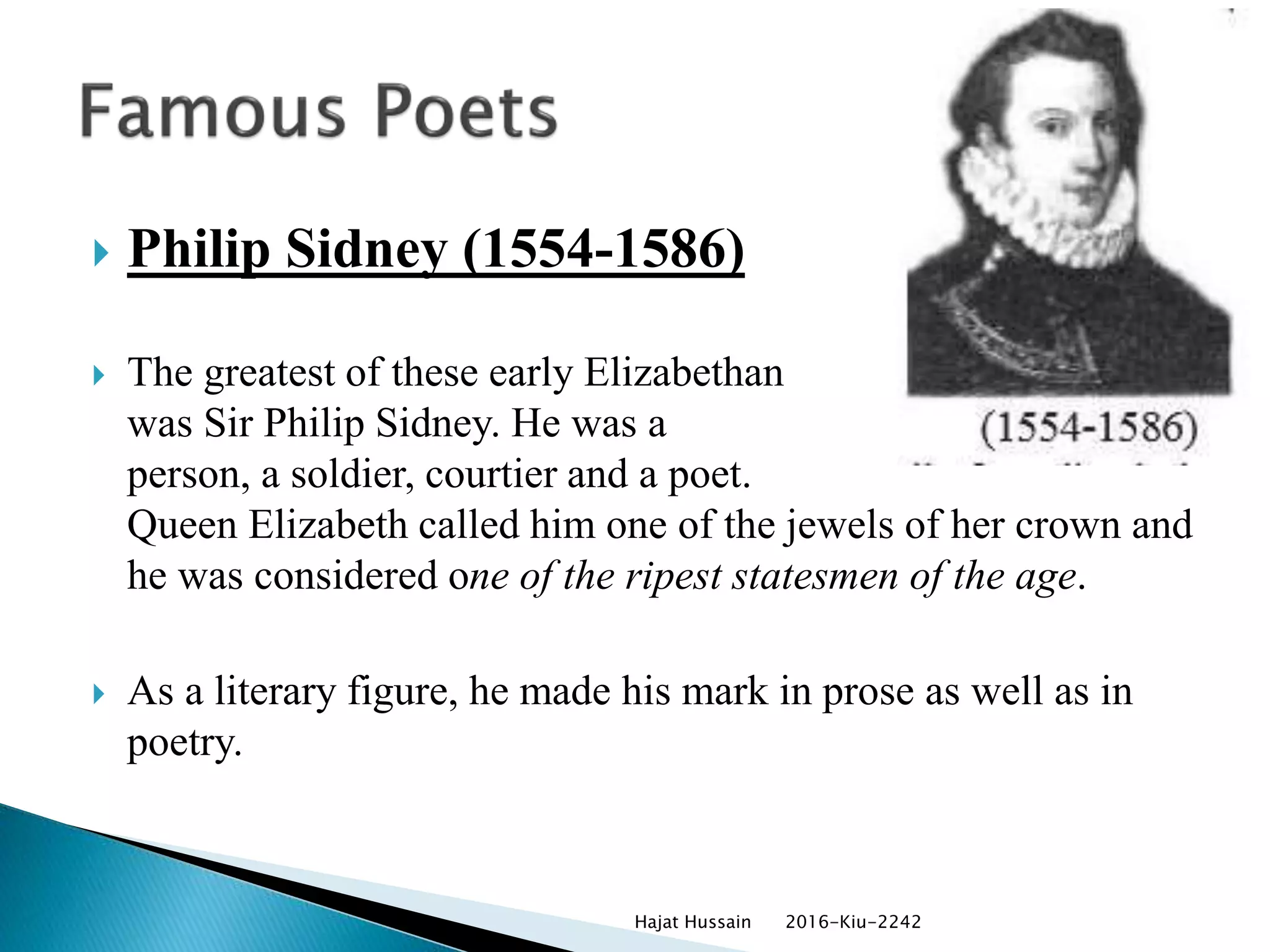 Renaissance Period 1500-1600 /English Literature History | PPTX