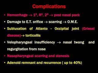 4.tonsillectomy, adenoidectomy and quinsy | PPT