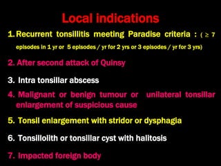 4.tonsillectomy, adenoidectomy and quinsy | PPT