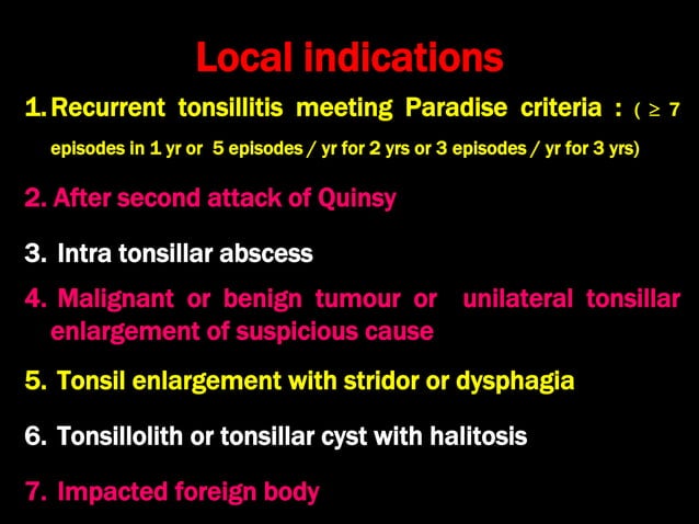 4.tonsillectomy, adenoidectomy and quinsy | PPT